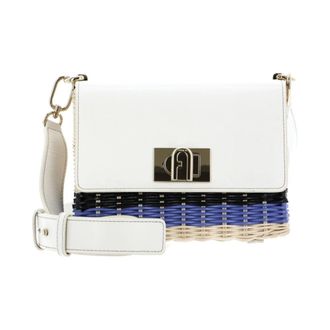 Furla 1927 Logo Schultertasche - - Bags - Damen - Wei&szlig; - ONE SIZE
