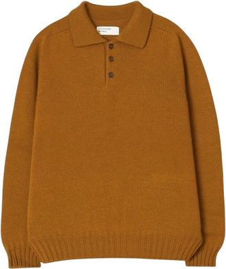 Universal Works Curtis Pullover - - Tops - Herren - Braun - XL