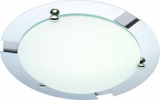 Briloner Briloner Leuchten Badlampe, Badleuchte, Deckenleuchte 1 x E27 max. 60 Watt, IP 23, chrom - wei&szlig;