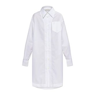Ami De Coeur Wide Shirt Dress - - Dresses - Damen - Wei&szlig; - M