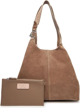 Coccinelle Handtasche Coccinelle The Coccinelle C-Easy E1 THE 11 02 01 Grau