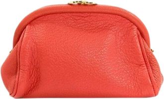 Bulgari Pochette Pre-owned- trousse de toilette - Femme - Pre-owned - Rouge - Taille: ONE Size