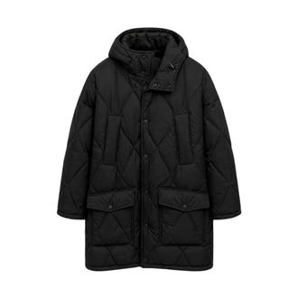 Dolce & Gabbana Veste matelass&eacute;e &agrave; capuche - Femme - Manteaux - Noir - Taille: 50 FR