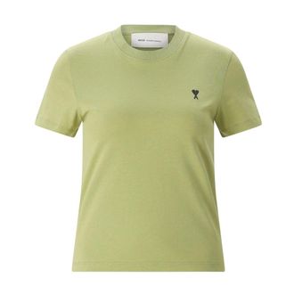 Ami De Coeur T-Shirt - - Tops - Damen - Gr&uuml;n - XS