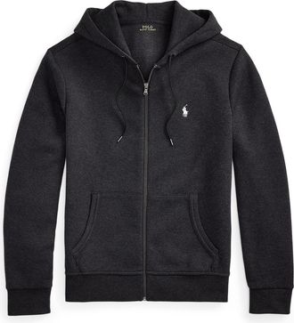 Ralph Lauren Double-Knit Full-Zip Hoodie