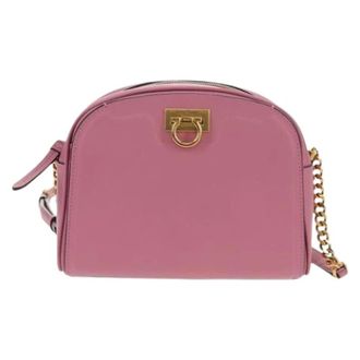 Ferragamo Pre-owned Leder Crossbody Bag - - Pre-owned - Damen - Rosa - ONE SIZE