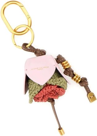 Gianni Chiarini Femme, Accessoires, Multicolore, Taille: ONE Size Porte-cl&eacute;s Fleur de Paille