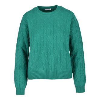 Ballantyne Wollpullover - - Knitwear - Damen - Gr&uuml;n - L