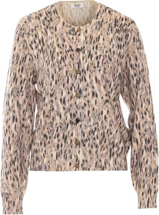 Liu Jo Bedruckter Cardigan - - Knitwear - Damen - Mehrfarbig - S