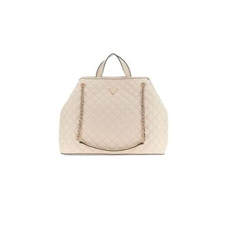 Guess Femme, Sacs, Blanc, Taille: ONE Size Giully Ii Grand Sac Fourre-Tout 2 En 1
