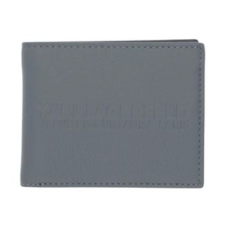 Karl Lagerfeld Kleine Geldb&ouml;rse mit Schl&uuml;sselring - - Accessories - Herren - Grau - ONE SIZE