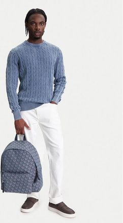 Calvin Klein Jeans Rucksack Unstructured Monogram Backpack 4 LV04G3116G Blau
