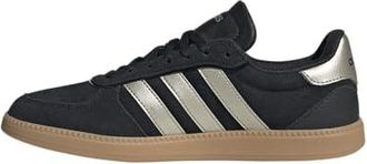 adidas Chaussures &eacute;l&eacute;gantes Breaknet Unisexe, Gomme noire cyber m&eacute;tallis&eacute;e, 44 EU