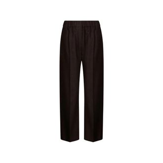Max Mara Wide Hosen - - Trousers - Damen - Braun - M