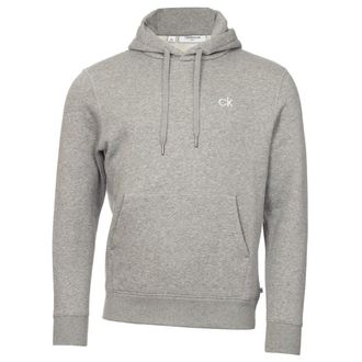 Calvin Klein Herren Planet Fleece Umweltfreundlich Hoodie - Grau Marl - M