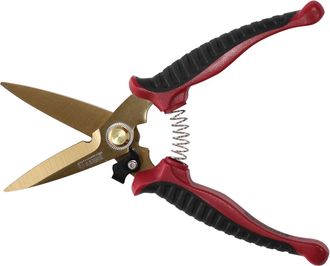 Monopol Gambit Tools Titan-Alligator Schneidewerkzeug, 60 mm Klingenlänge, Titanbeschichtete Edelstahlklingen >55 HRC, 2K-Griff