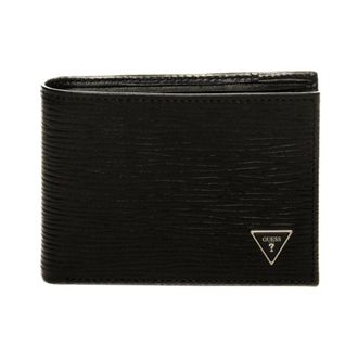 Guess Homme, Accessoires, Noir, Taille: ONE Size Milano Print Bifold XL