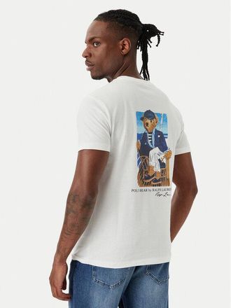 Polo Ralph Lauren T-Shirt 710B21952001 Wei&szlig; Regular Fit