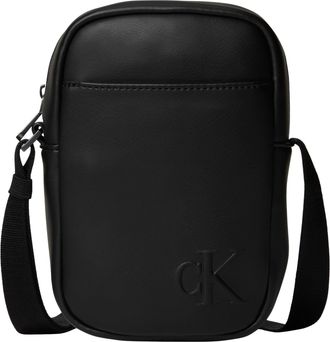 Calvin Klein Herren Bold Ck Slim Reporter Lv04d3279g Crossover, Black (Black)