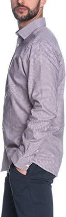 Selected Shdonenew-Mark Shirt Ls Noos, Chemise Business Homme, Multicolore (Bright White Checks:Red/Navy/White), Large