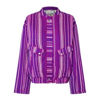 Lollys Laundry Rosa HawaiiLL Jacke LS - - Jackets - Damen - Mehrfarbig - XS
