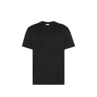 Calvin Klein Baumwoll-T-Shirt in Schwarz