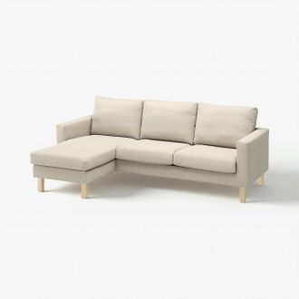 IKEA SALTSJ&Ouml;BADEN 3er-Sofa mit R&eacute;camiere