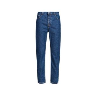 Saison 1865 Schlanke Alpha -Jeans in Baumwoll gemischt - Blau