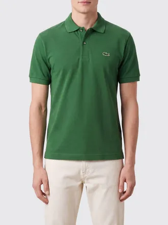 Lacoste Klassisches kurz&auml;rmeliges Baumwoll-Poloshirt von mit Logo-Patch