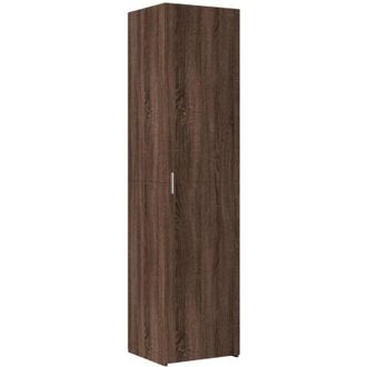 vidaXL Highboard Braun Eichen-Optik 45x42,5x185 cm Holzwerkstoff - Vidaxl