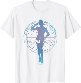 Pan Am Flugbegleiter Salute Silhouette T-Shirt