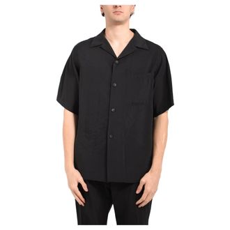Hev&ograve; Homme, Chemises, Noir, Taille: XL Chemise &agrave; Manches Courtes