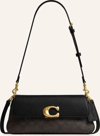Coach Schultertasche Jet schwarz