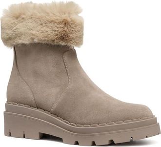 Geox Femme D Felleny G Bottes de Cheville, Beige Taupe, 34.5 EU