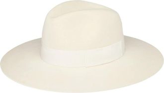Nina Ricci Femme, Accessoires, Beige, Taille: 56 CM Felt Fedora Hat
