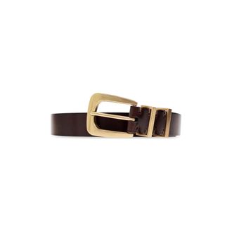 AllSaints Femme, Accessoires, Brun, Taille: XS Leather Belt