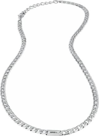Breil Herrenhalskette GROOVY Kollektion TJ1980 - Edelstahl Schmuck mit Metallverschluss - 47 cm Länge