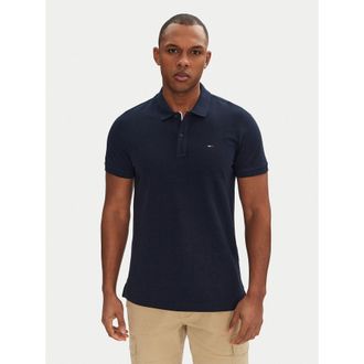 Tommy Jeans Poloshirt DM0DM20676 Dunkelblau Slim Fit