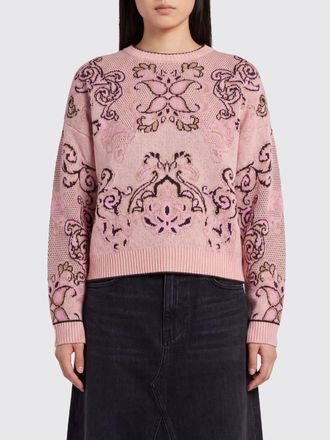 Twinset Pullover aus Woll-Kaschmir-Mischung mit Liberty-Blumenmuster