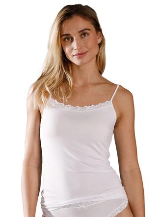 Nina Von C. Damen Tr&auml;gertop Daily & Cosy 16 410 584 0 Gr. 42 in Weiss