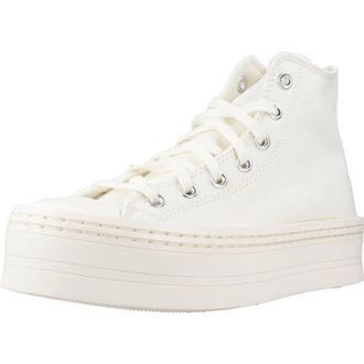 Converse Femme Chuck Taylor All Star Modern Lift Platform Canvas Sneaker, Egret, 37.5 EU