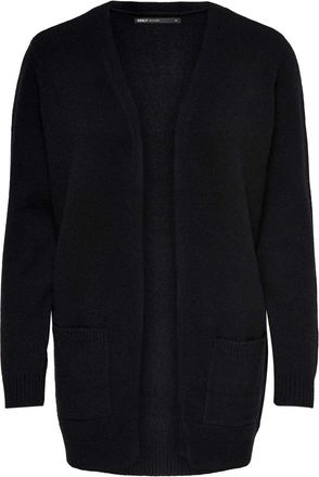 Only Female Strickjacke Cardigan, Farbe:Schwarz, Größe:XL