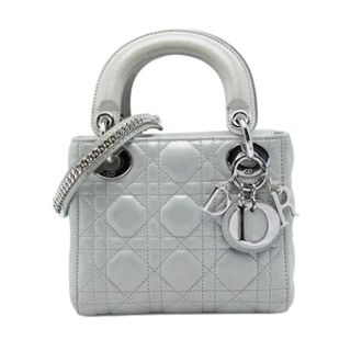 Dior Pre-owned Cuir sacs-dior - Femme - Pre-owned - Gris - Taille: ONE Size