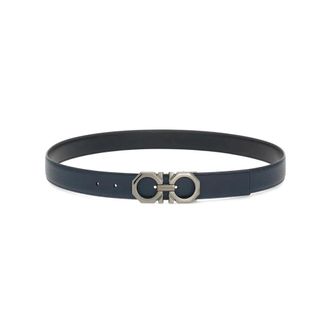 Ferragamo Homme, Accessoires, Bleu, Taille: 115 CM Belt