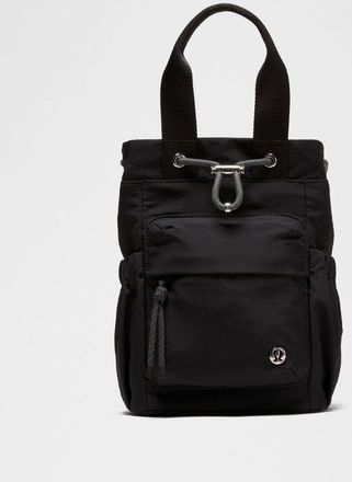 lululemon Convertible Drawstring Bucket Bag Mini 5L - Noir/Gris