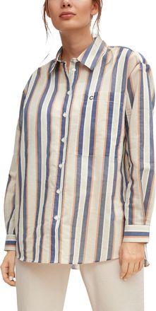 Comma CI Damen Bluse, 82S5 Sandfarben, 36