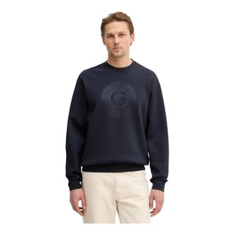 Guess Sweatshirt mit Logo-Pr&auml;gung - - Sweatshirts & Hoodies - Herren - Blau - M