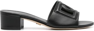 Dolce & Gabbana Sandalen - Sandals Black - Gr. 36 (EU) - in Schwarz - f&uuml;r Damen