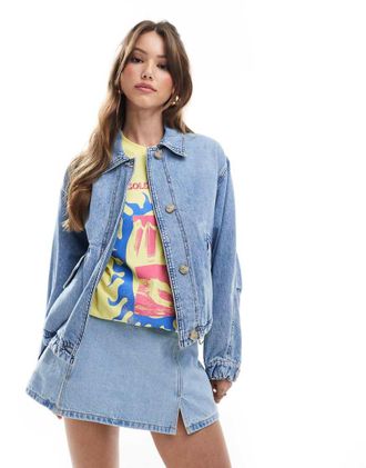 Levi's Veste fonctionnelle en jean - Bleu moyen