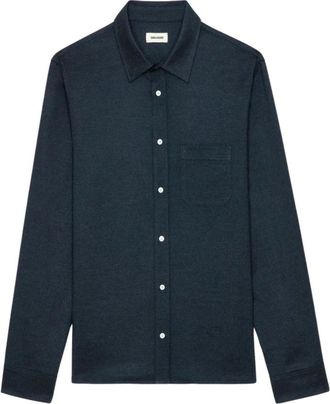 Zadig&Voltaire Chemise Stan - Homme - Chemises - Noir - Taille: XL